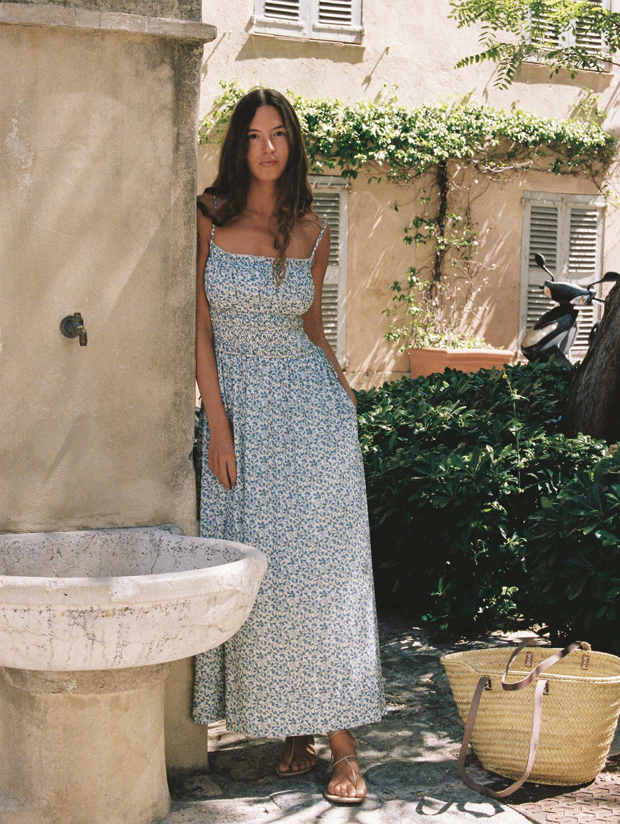 Square Neck Sundress – peony USA